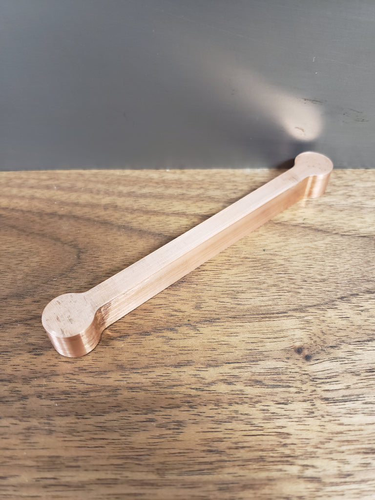 3" & 4" Dog Bone Brass, Copper, Aluminum Inlays – Rogue Machine